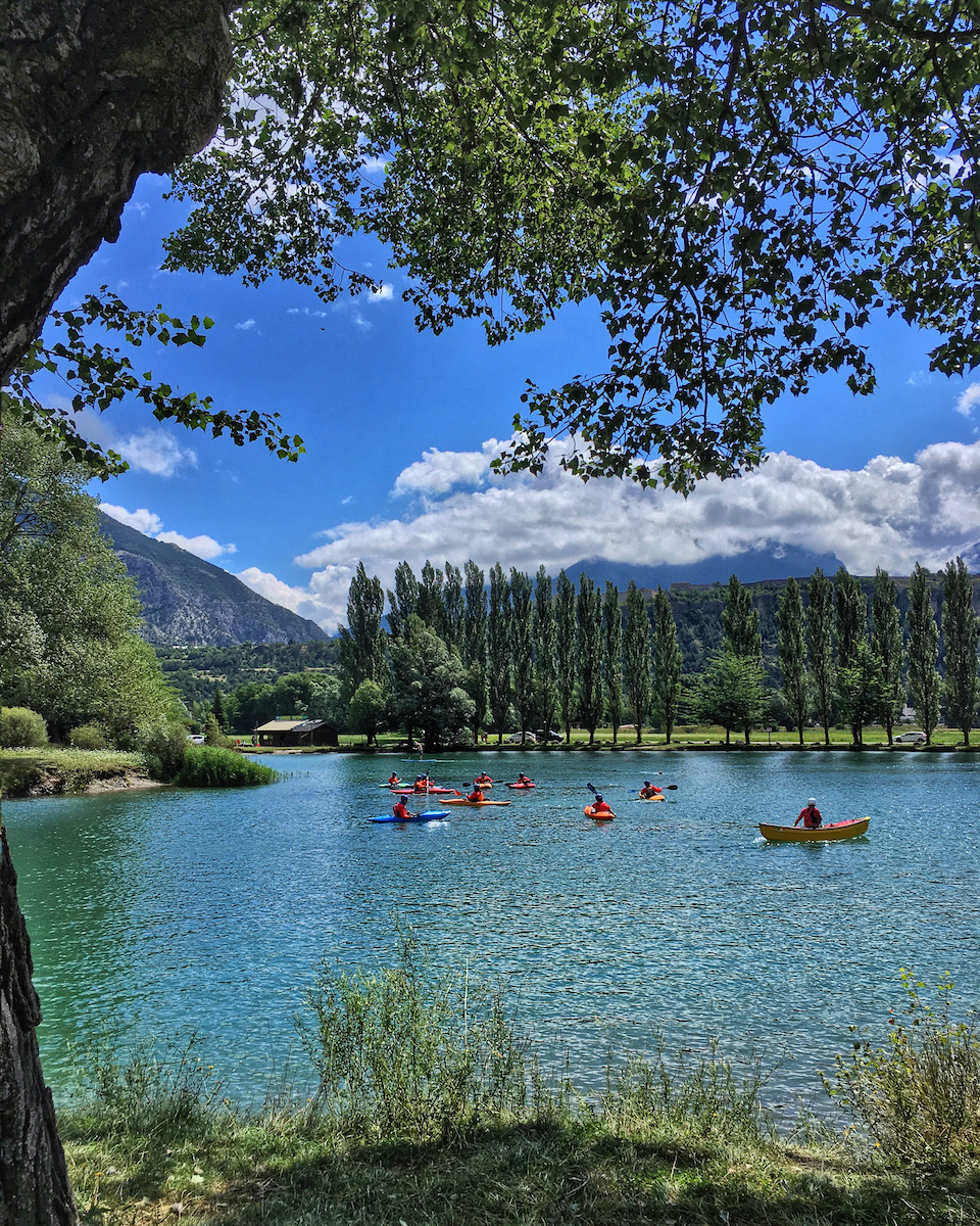 The Plan d'Eau of Eygliers in the Hautes Alpes - Le Pays du Guil